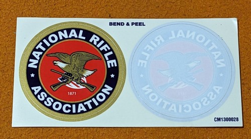 Souvenir 2 NRA National Rifle Association Decals Stickers 3"x3" Window ...