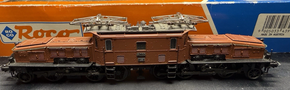 ROCO 43941 AC HO SCALE ALLIGATOR ELECTRIC LOCOMOTIVE IN BOX | eBay
