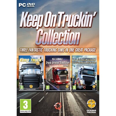 Keep on Truckin' Collection 3 in 1 (PC DVD) Game Truck Driving Sim ...