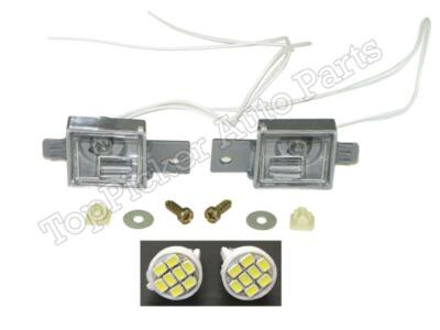 Rear License Light with Led Bulb Set For Silverado Sierra 2014-2018 | eBay