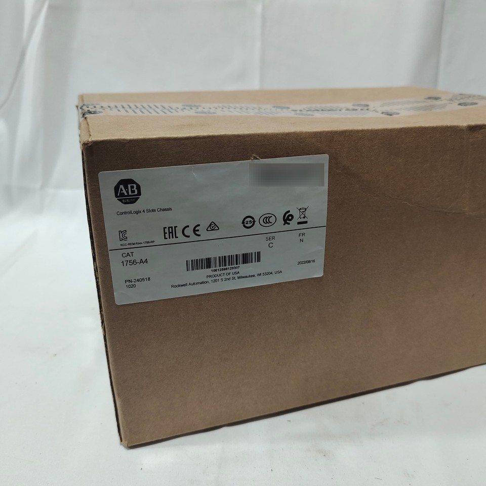 Allen Bradley 1756-A4 ControlLogix 4 Slot Rack Power Supply PLC US | eBay