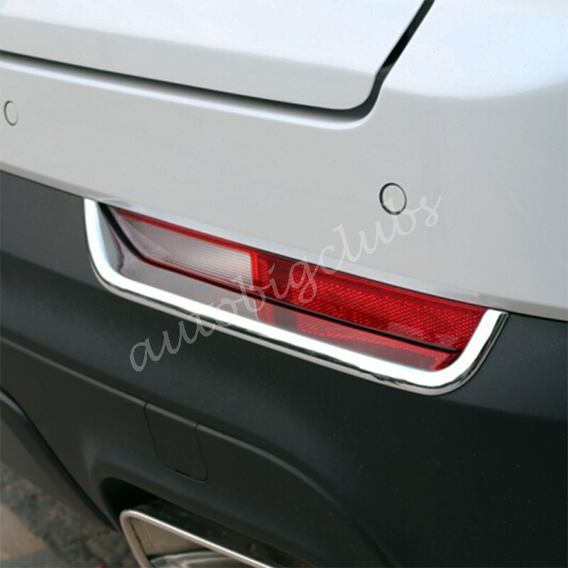 For Cadillac XT4 2019-2023 Chrome Rear Fog Light Strip Cover Trims ...