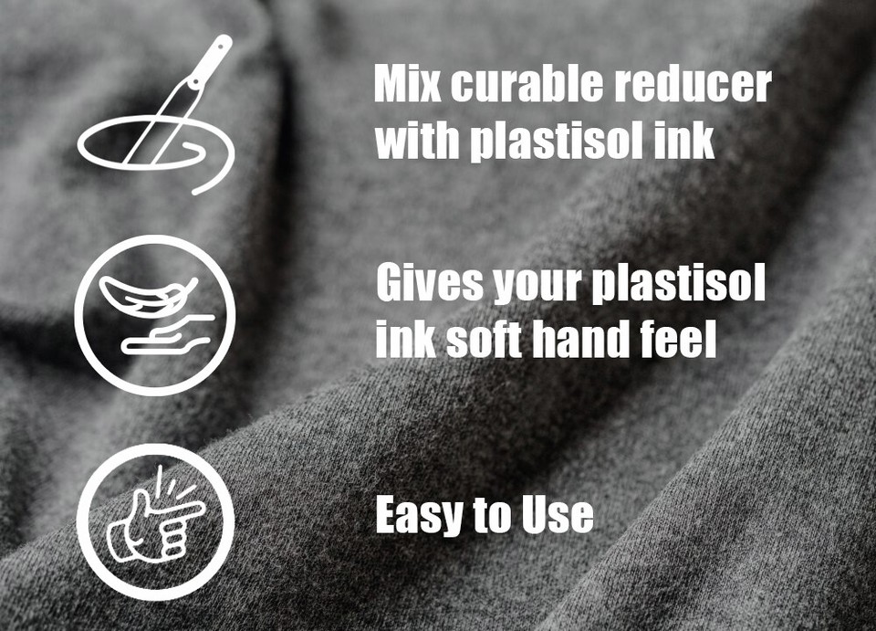 Ecotex® Plastisol Ink Reducer - Low Temp Cure Reducer for Screen ...
