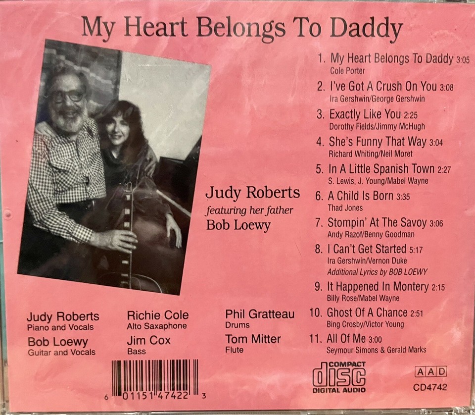 My Heart Belongs to Daddy by Judy Roberts (CD -1997) NEW 601151474223| eBay