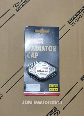 TRD Radiator Cap 1.3 kg/cm² Jza80 Jzx100 Jzs147 GT86 MS143-18001 ...