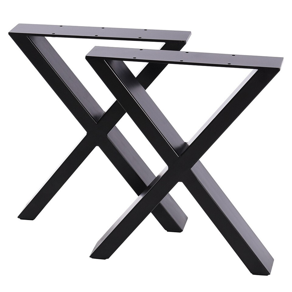 Industrial X Cross Frame Legs Z N T Square Shape Steel Table Leg Stand ...