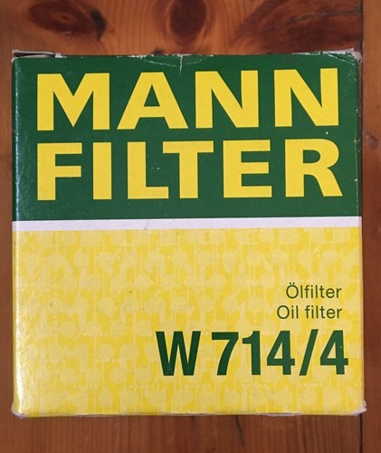 Mann Filter of Oil Filter W 714/4 | eBay