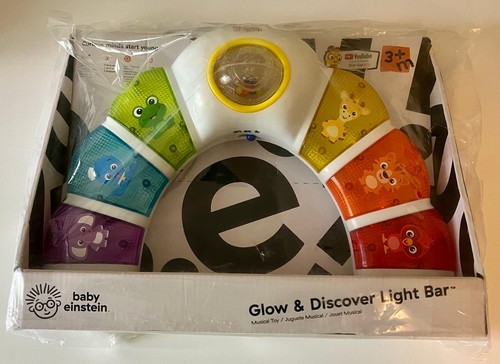 Baby Einstein Glow & Discover Light Bar Activity Station English French ...