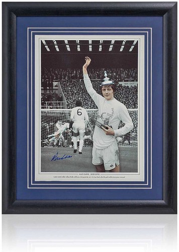 Allan Clarke Leeds United Legend Hand Signed 1972 FA Cup Final 16x12 ...
