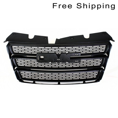 Front Black Grille With Chrome Package Fits 10-15 GMC Terrain GM1200630 ...