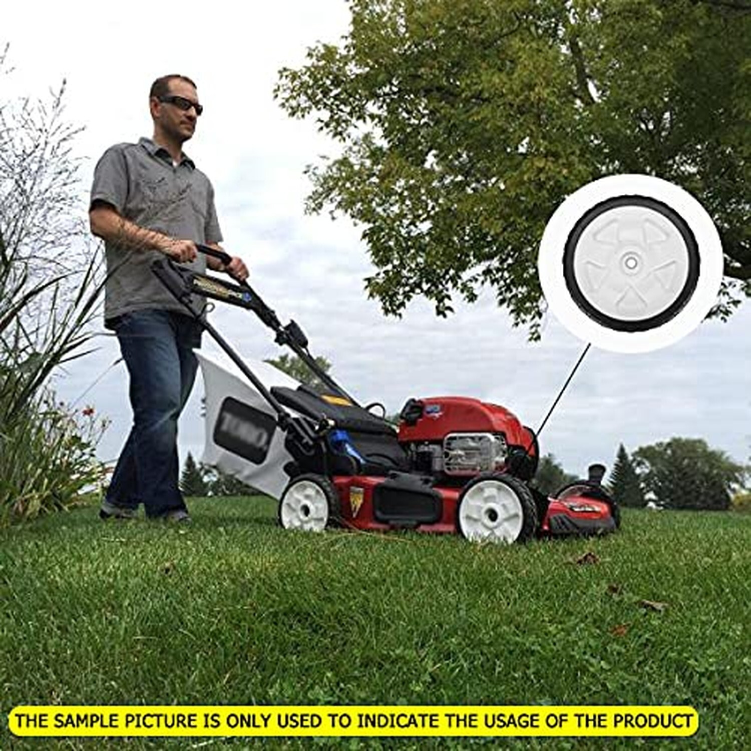 119-0311 Front Wheels for Toro 22" Recycler Mower, 137-4832 Drive ...