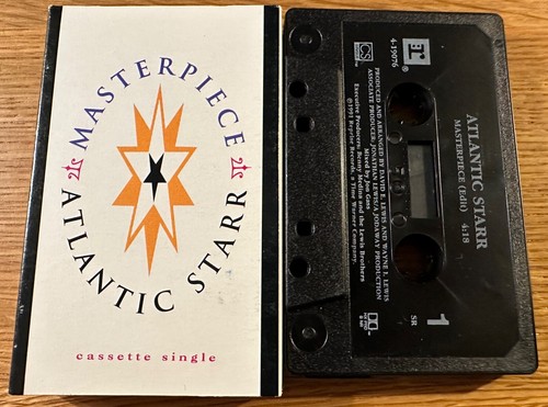 ATLANTIC STARR Masterpiece b/w Bring It Back Home Again CASSINGLE Play ...