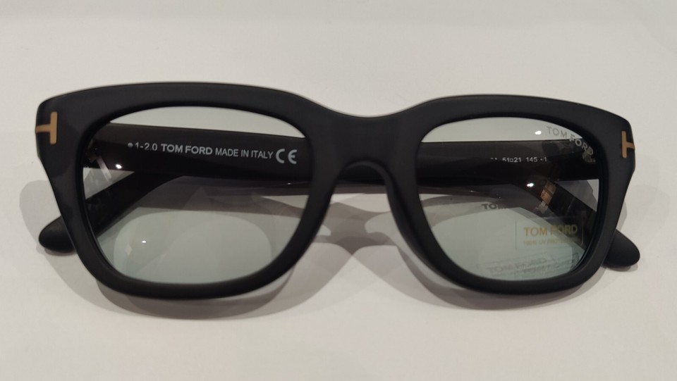 Tom Ford Snowdon TF 0237-F/S 02A Matte Black James Bond Spectre ...