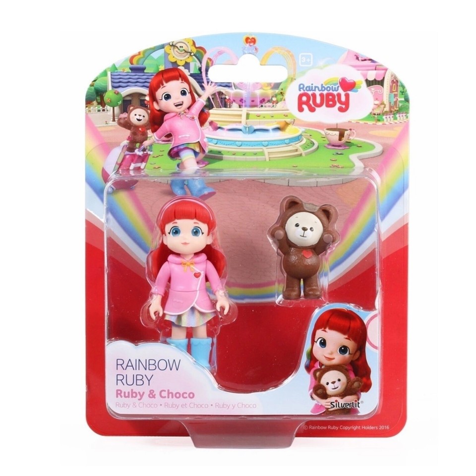 RAINBOW RUBY 2-PACK FIGURES SILVERLIT DOLLS CHOCO THUNDERBELL GINA LING LING | eBay