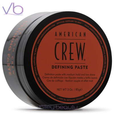 AMERICAN CREW Defining Paste | Medium Hold, Low Shine Texturizing Paste ...