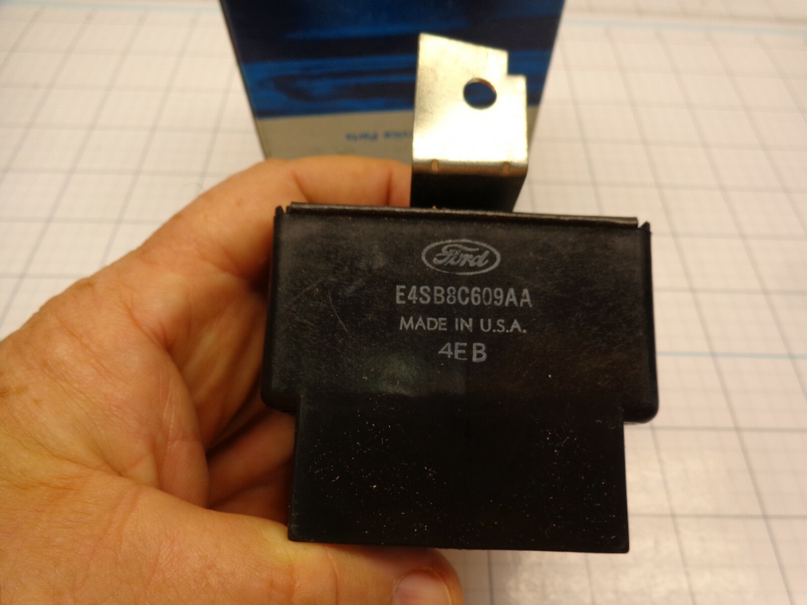 FORD E4SZ-8B658-A Control Cooling Fan Relay Module 84 Thunderbird OEM ...