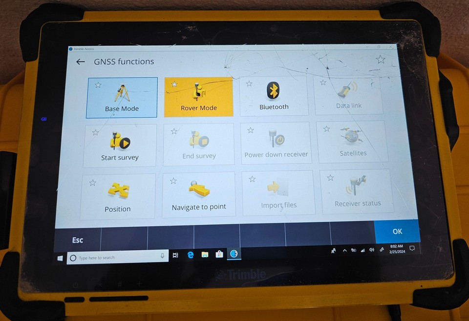 Dual Trimble R10 UHF Base & Rover RTK Kit with T10 Trimble Access ...