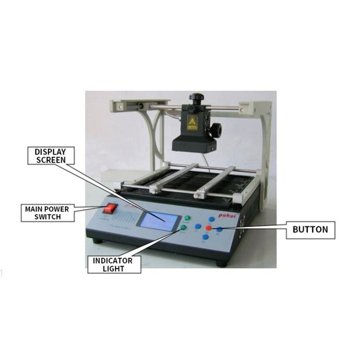 T-890 Infrared Computer Motherboard Repair Desoldering Station 1500W ...