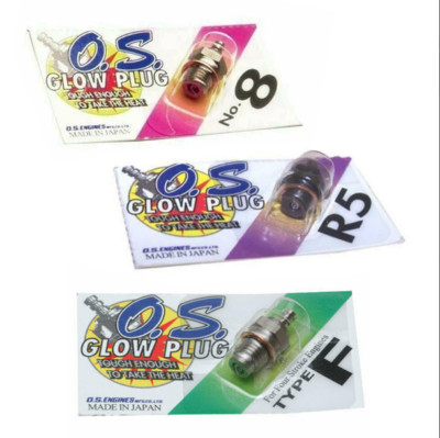 OS Genuine Glow Plugs, The Ultimate Glow Plug Listing, OS No 8, OS Type ...