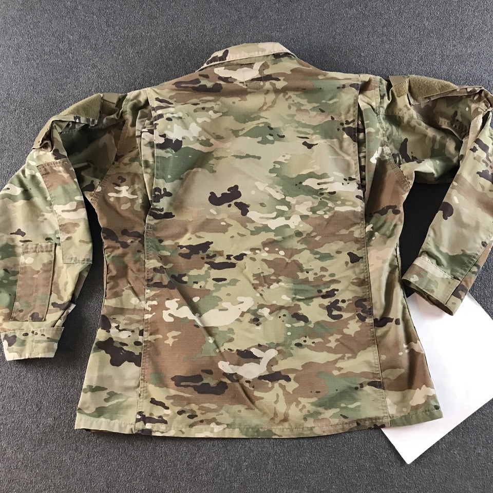 US Army OCP Shirt Mens Medium Regular Combat Uniform NYCO Perimeter ...
