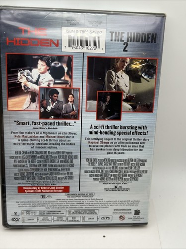 The Hidden/The Hidden II (DVD, 2006) for sale online | eBay