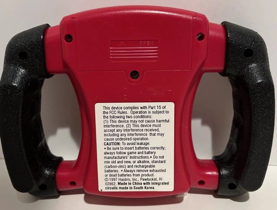 Hasbro Pro Drag Racing Electronic Handheld Game Vibration Vintage 1997 ...