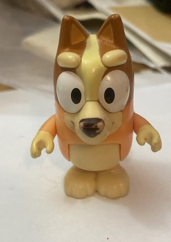 Bluey And Friends Family BINGO Heeler Sister Dog Posable Figure | eBay