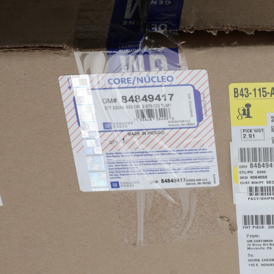 OEM NEW 21-23 Suburban Tahoe Rear Tail Light Stop Lamp Passenger Side ...