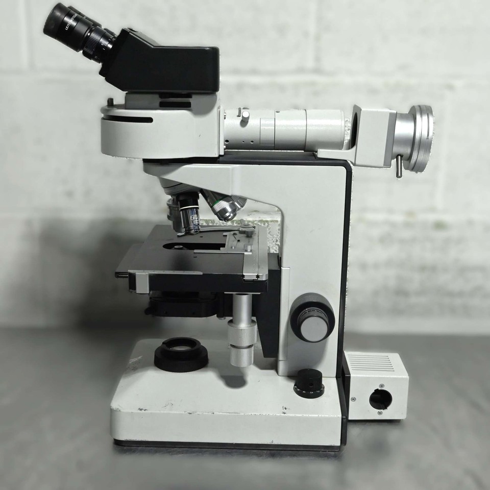 Leitz LABORLUX 12 Fluorescence Microscope 020-435.025 W/ 4 Objectives ...
