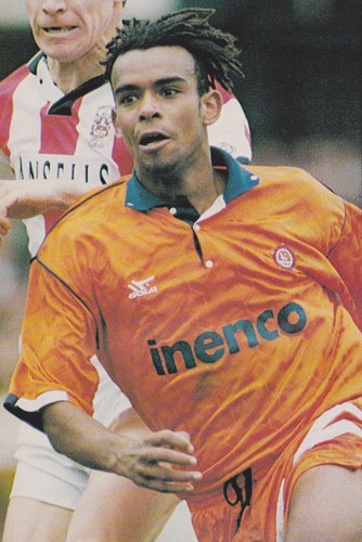 Football Photo>TREVOR SINCLAIR Blackpool 1991-92 | eBay