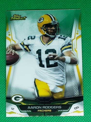 2014 Topps Finest #89 Aaron Rodgers NICE Green Bay Packers | eBay