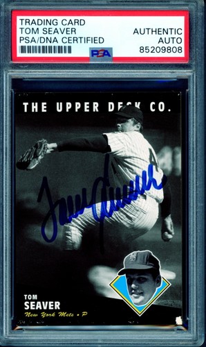 1994 Upper Deck All Time Heroes #180 Tom Seaver Auto Signed /1000 PSA ...