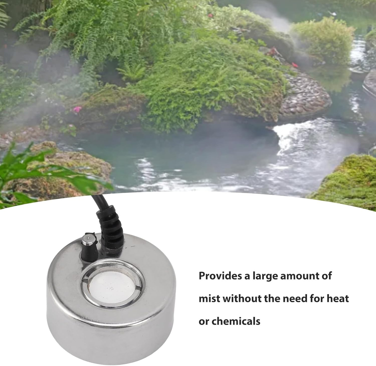 Fountain Misters And Foggers FITNATE Mist Maker With LED Lights Mini