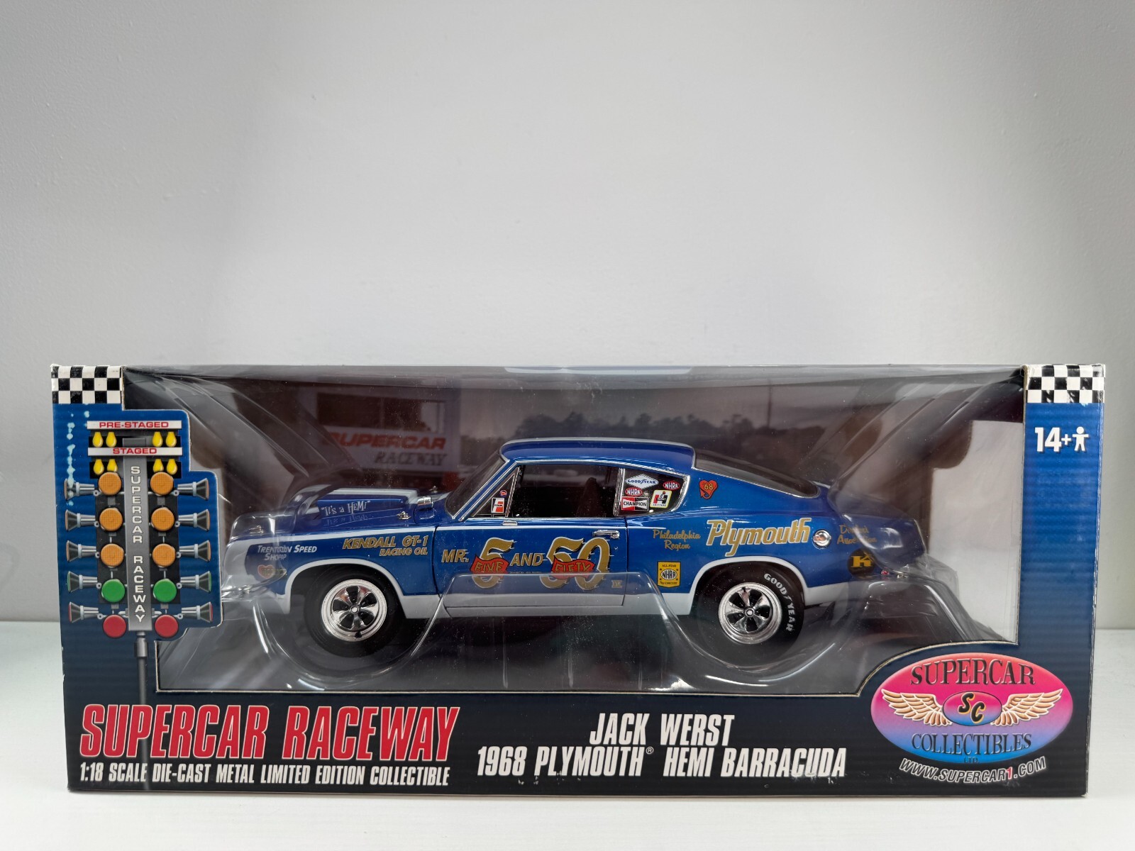 Supercar Collectibles Jack Werst 1968 Plymouth Hemi Barracuda 1/18 ...