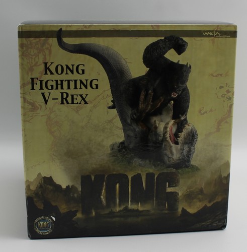 Kong Fighting V-Rex 8th Wonder of the World Statue Weta Collectibles | eBay