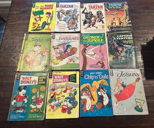 (12) VINTAGE Gold Key Comics 1969-1970 12-15 Cent | eBay