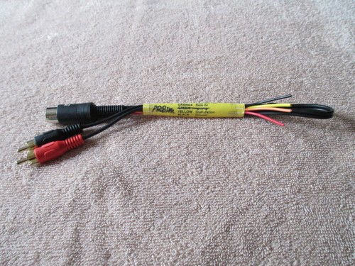 VINTAGE ALPINE CAR STEREO RADIO AMPLIFIER EQUALIZER 8 PIN DIN TO RCA ...