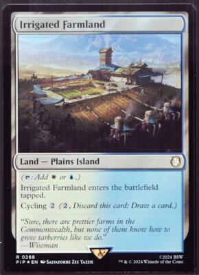 Irrigated Farmland-268 Foil MTG Fallout | eBay