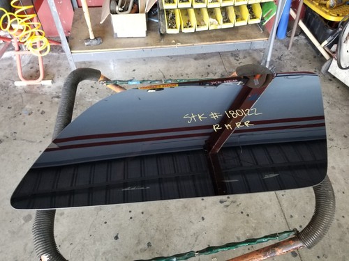 17 TOYOTA SEQUOIA QUARTER GLASS WINDOW REAR RIGHT PASSENGER | eBay