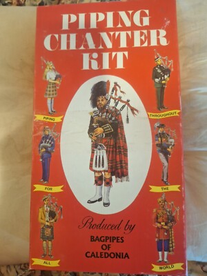 Piping Chanter Kit Bagpipes Of Caledonia Beginner With Cassette And ...