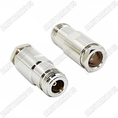 10x N Female Solder Clamp Type RF Connector For RG8 RG214 RG213 LMR400 ...