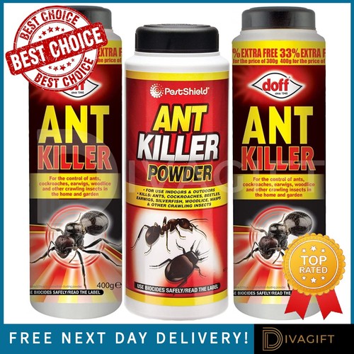 ANT KILLER POWDER INSECT BAIT TRAP INDOOR OUTDOOR 150G 400G DOFF PET ...