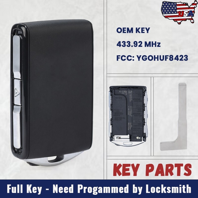 1 Genuine OEM Smart Key for Volvo XC60 XC90 S90 2016-2024 Remote Fob ...