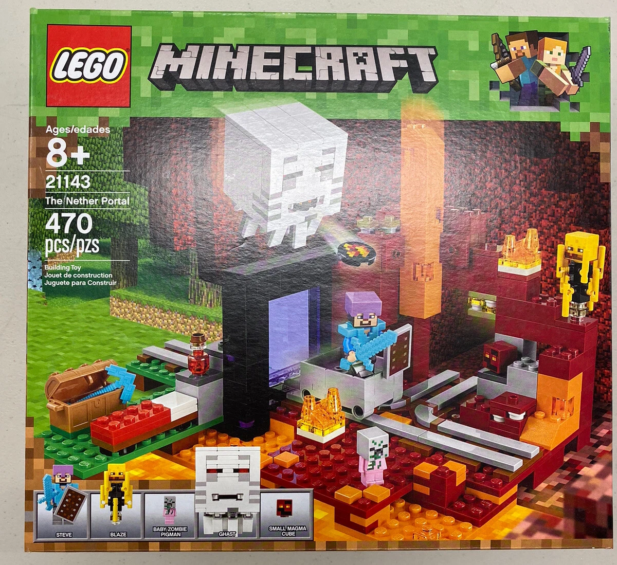 Minecraft Lego Nether Portal