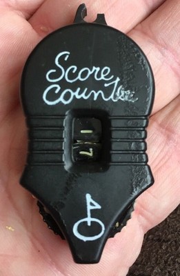 Vintage Golf Score Counter Keychain Fob Hong Kong Up To 99 | eBay