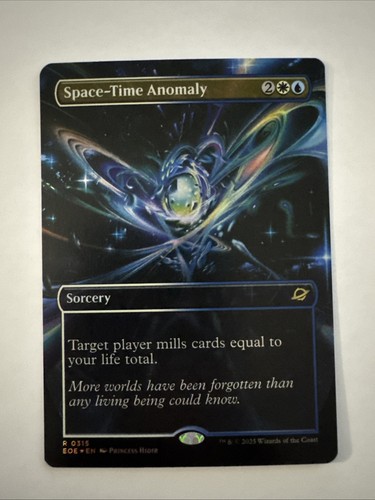 Space-Time Anomaly #0315 EOE (Borderless) (FOIL) - MTG Edge of Eternities Mtg | eBay