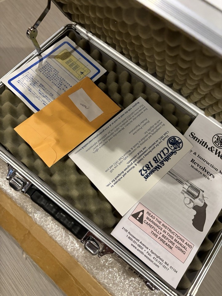 Smith & Wesson Performance Center Case LEW HORTON Reg. Magnum 3.5 ...