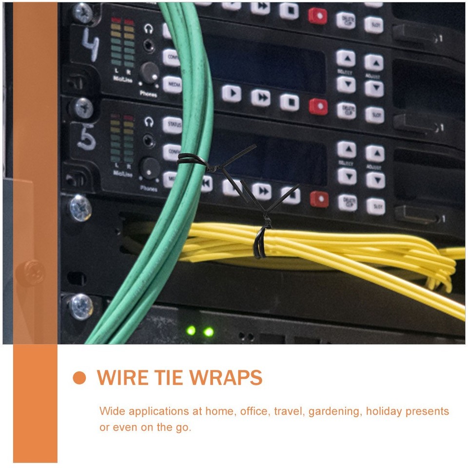 1000pcs Iron Wire Twisted Ties Cable Twisted Ties PVC Coated Ties Plant ...