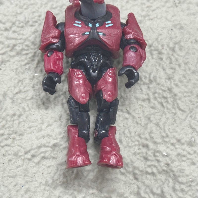 2pcs Mega Bloks Construx Halo Universe Elite Red Micro Action Figures ...