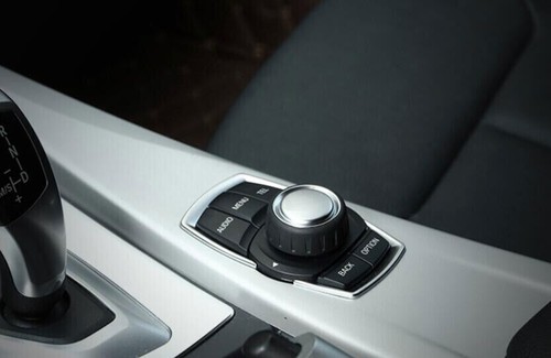 For BMW F20 F21 F22 F23 Silver Aluminum Middle Console Multimedia ...